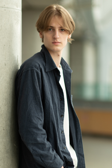 Finn A | Model / Talent detail screen | Free Wave Agency